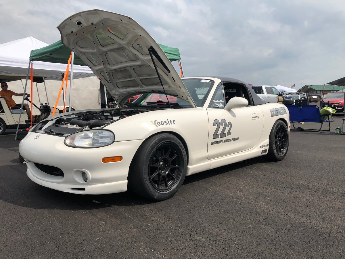 Konig Dekagram - Semi Matte Black - 15x8 - 4x100 - ET25 – MX5 Mania