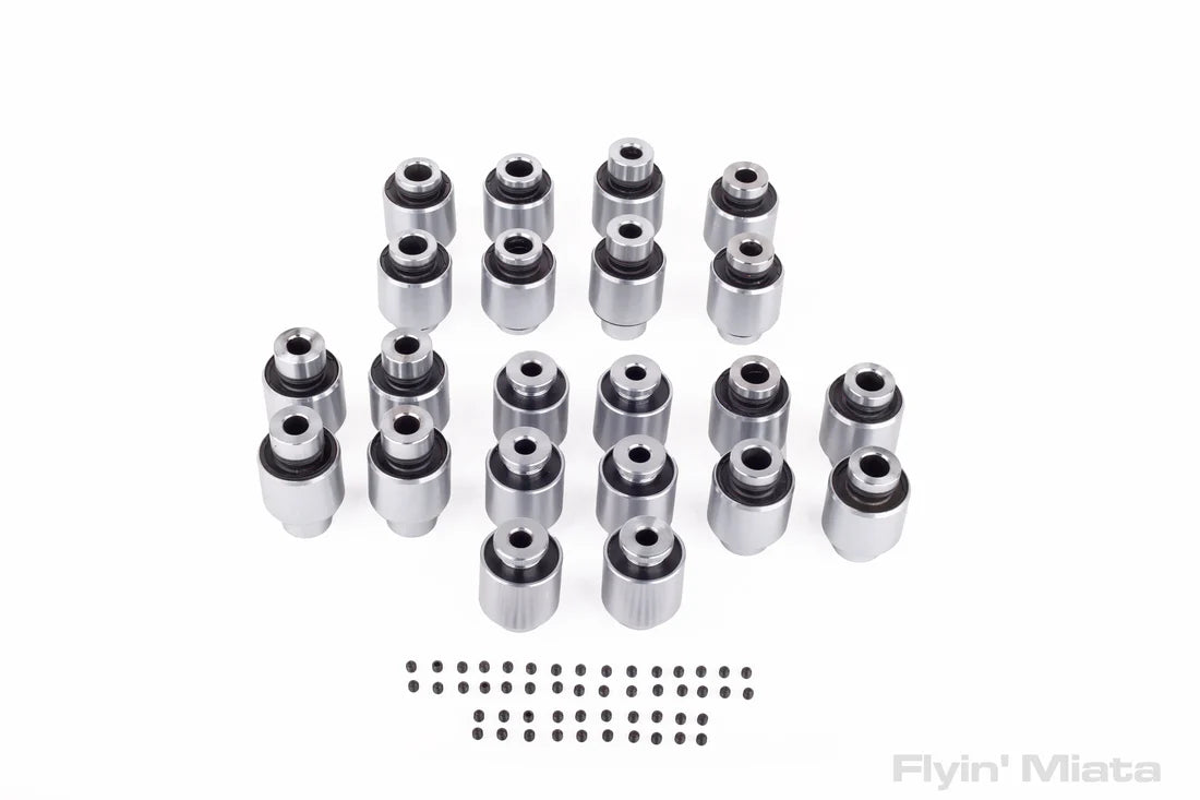 Flyin' Miata Complete Control Arm Sealed Spherical Bearing Kit (NA/NB ...