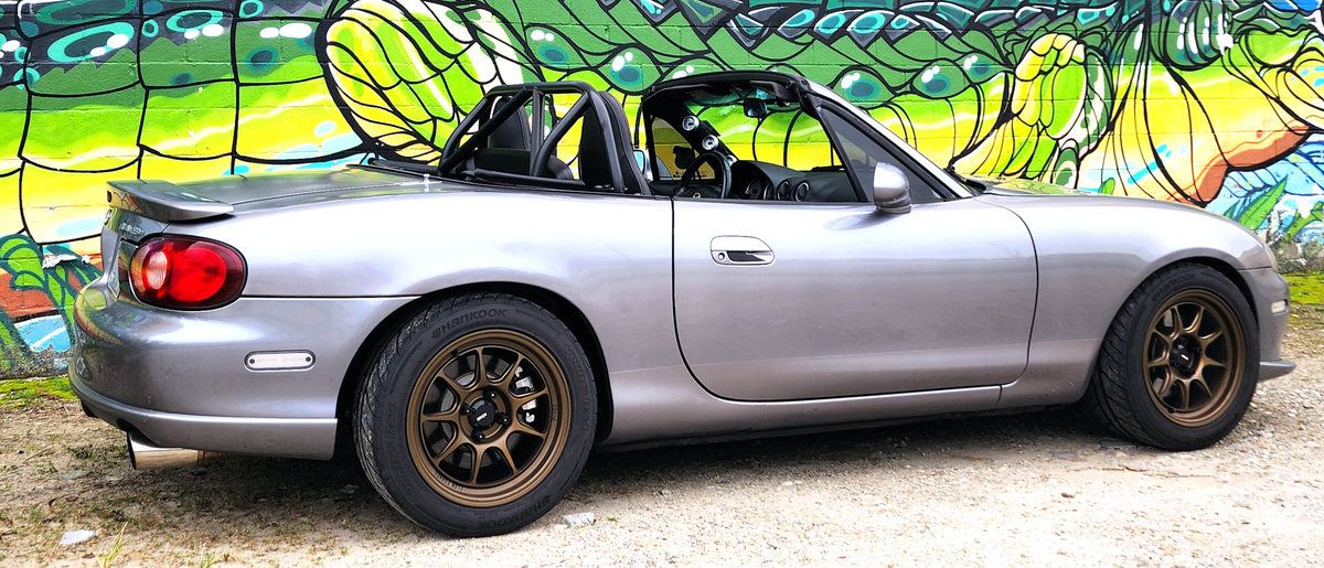 Konig Countergram - Matte Bronze- 15x8 - 4x100 - ET25 – MX5 Mania