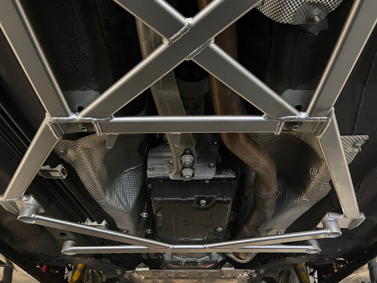 RoadsterSport 4 Piece Complete Underbody Ultralight Aluminum Brace Kit ...