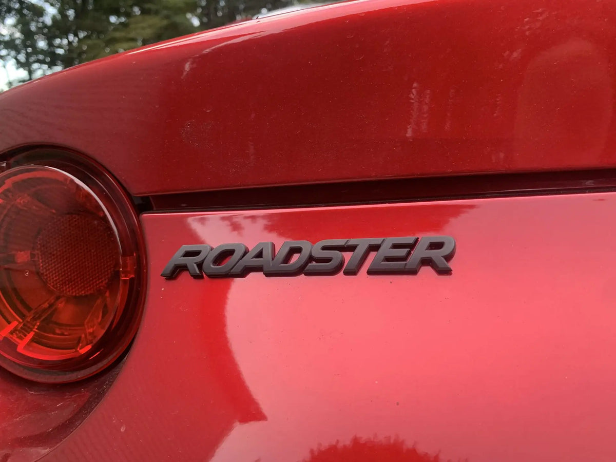 7 Piece Matte Black Badge Set (ND 2015-Current) – MX5 Mania