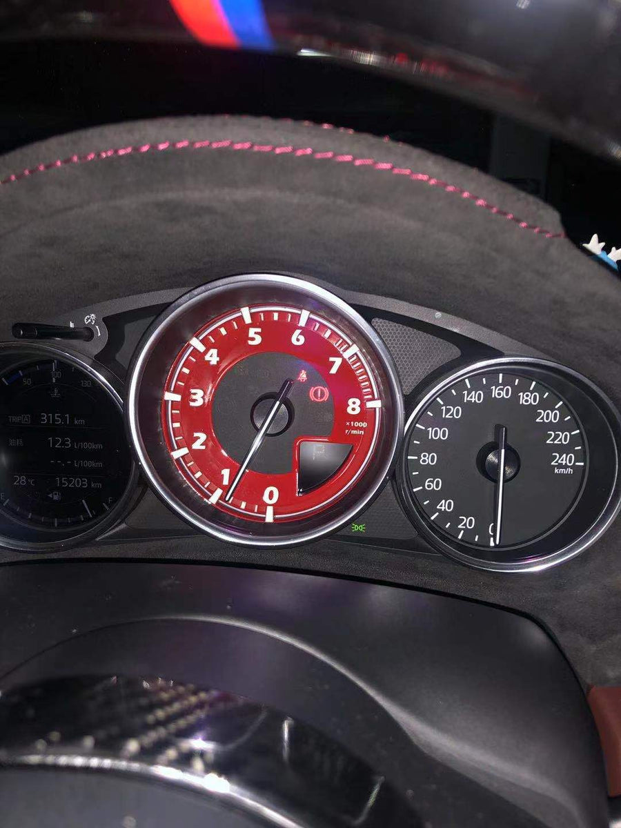 Racing Tachometer Dial Face (ND 2015-2018) – MX5 Mania
