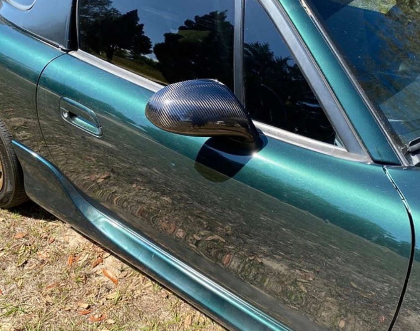 Carbon Fibre Side Mirror Covers NB (1998-2004) – MX5 Mania