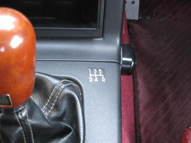 5 Speed Shift Pattern Sticker - Genuine (NA/NB8A 1989-2000) – MX5 Mania