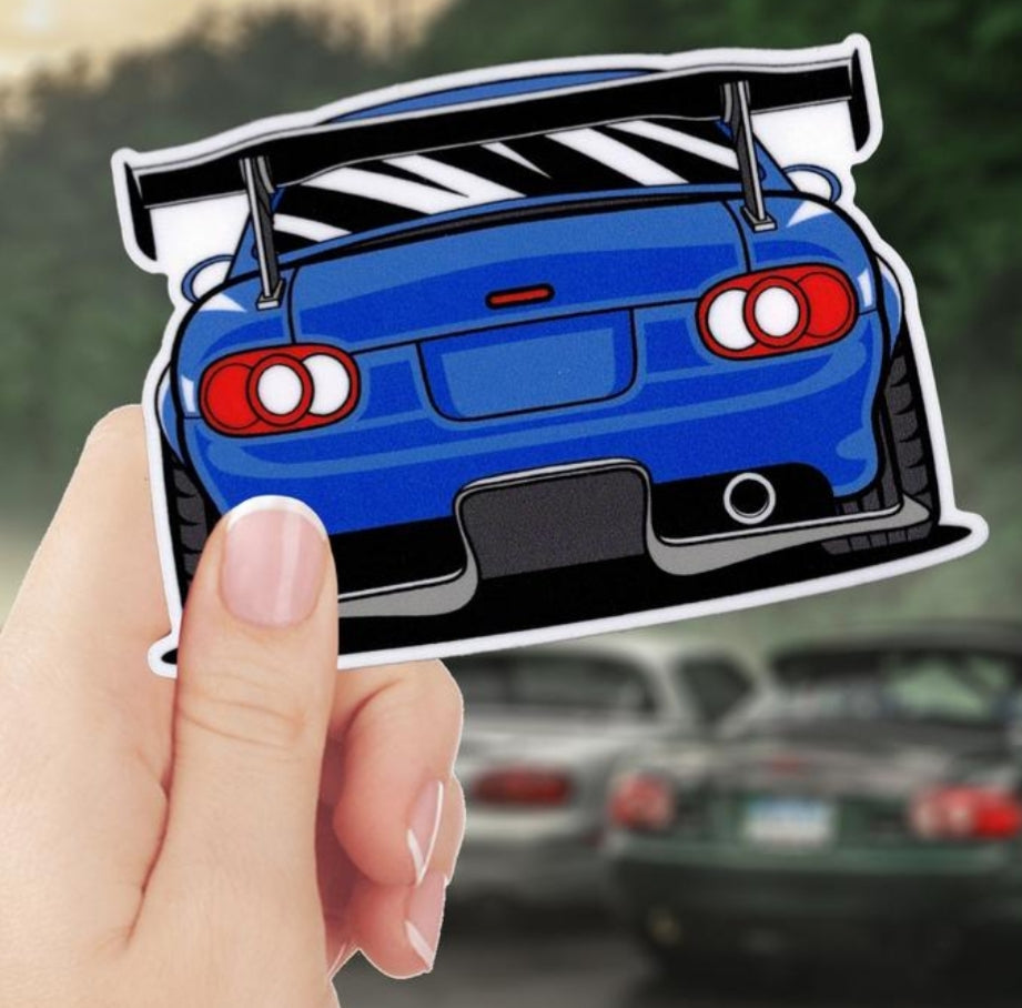 Modified MX5 NB Race Car Decal Sticker - 4 inch (Various Colours) – MX5 ...