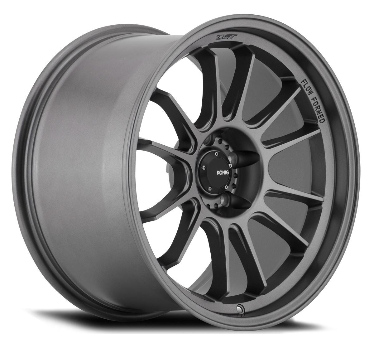 Konig Hypergram - Matte Grey - 17x8 - 4x100 - ET45 – MX5 Mania